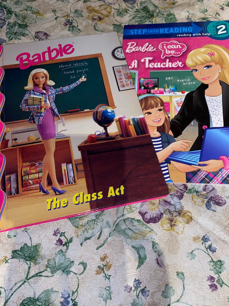 Barbie Teacher Doll Book Bundle 90s Barbie’s 90s Kids 80s Kids ...