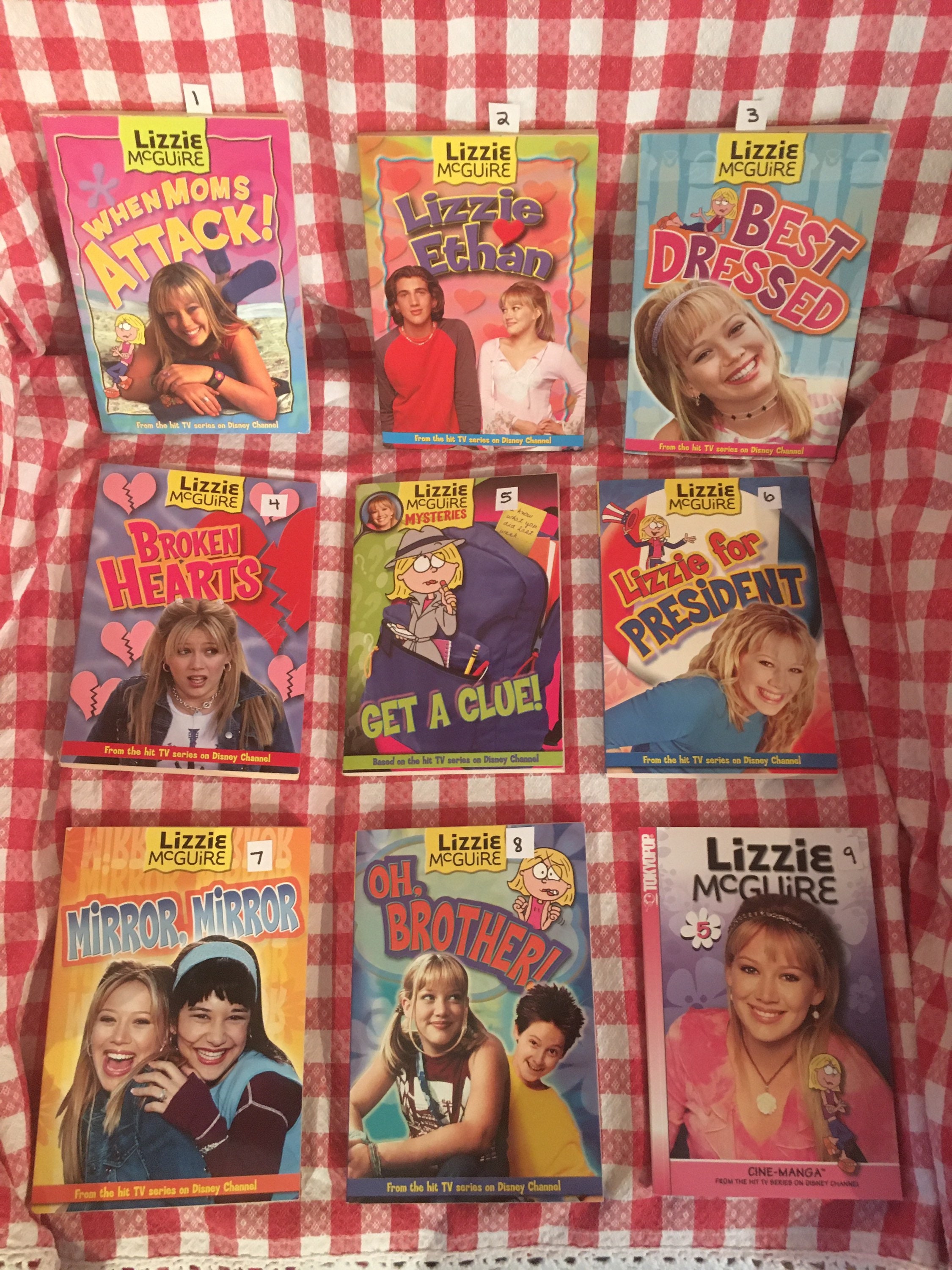 Lizzie Mcguire Books YOU CHOOSE or Mystery Book Disney Channel 2000s ...