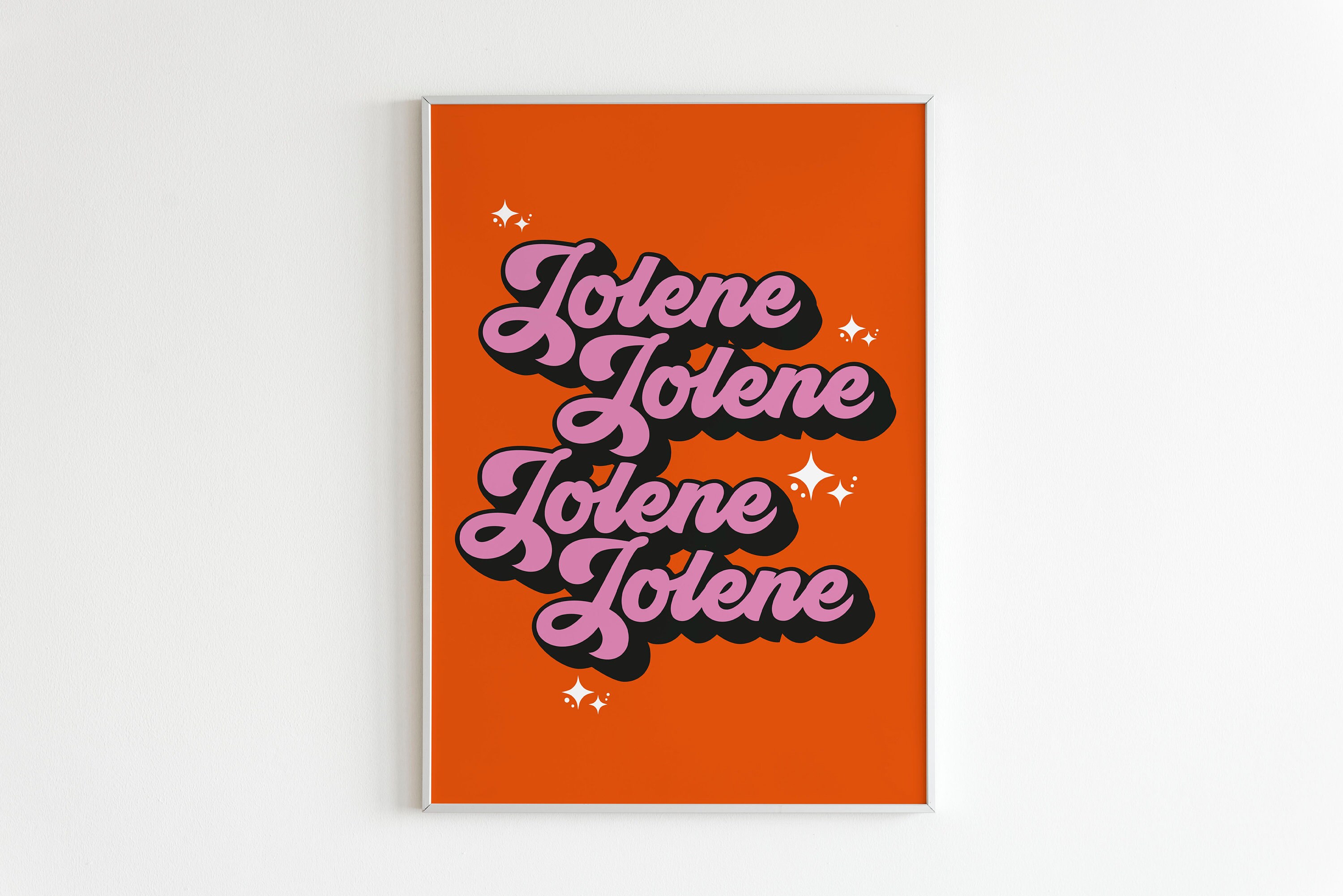 Dolly Parton 'jolene' Print Dolly Parton Poster - Etsy UK