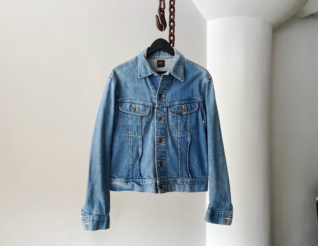 Vintage Boxy 80s Lee Denim Trucker Jacket Model 153438 - Made in USA ...