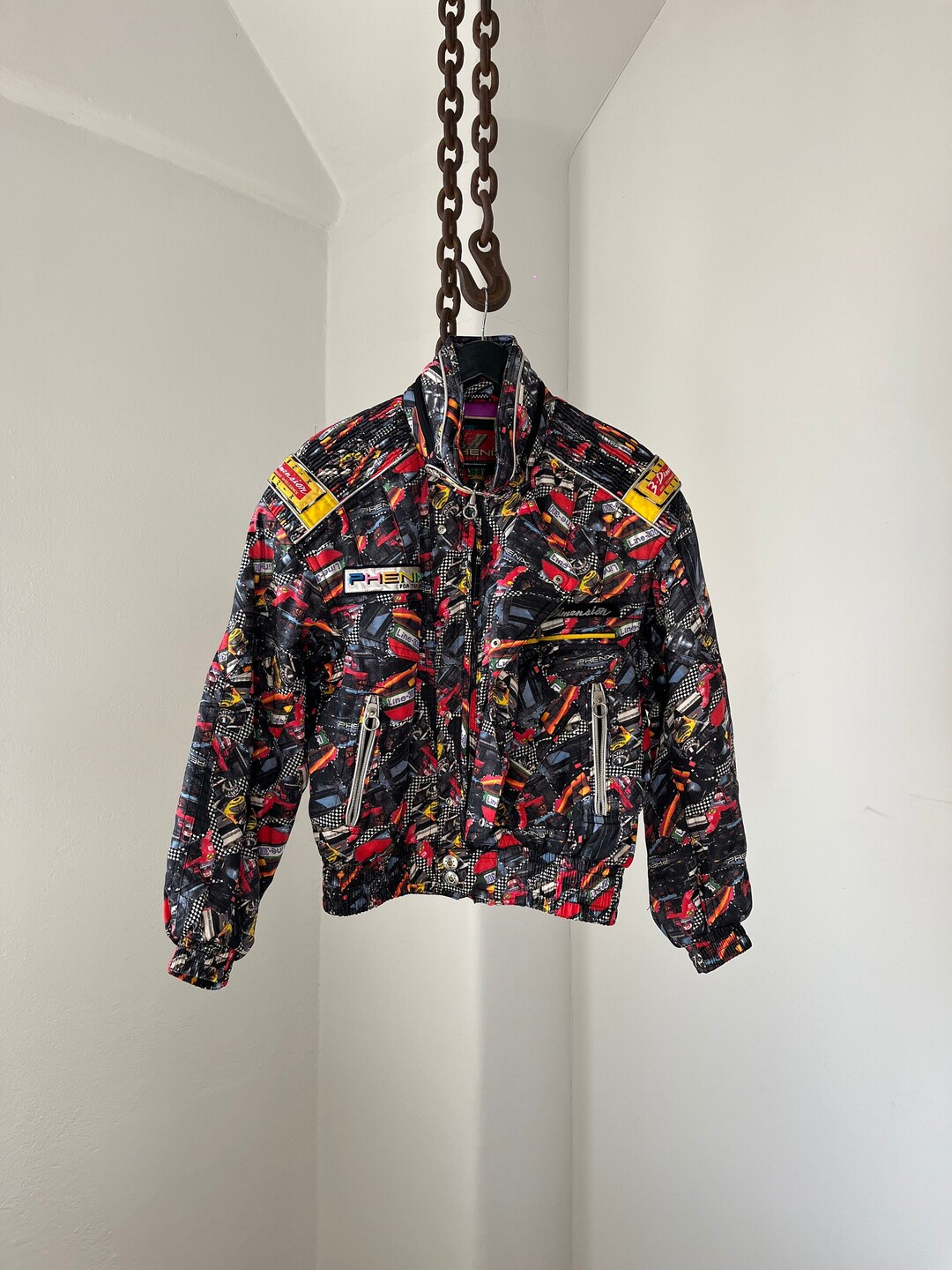 Phenix Ski Allover Printed Outdoor Ski Nylon Jacket - Etsy
