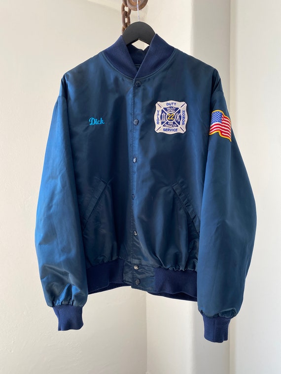 Fireman "DICK" Satin Teddy Jacket - Gem