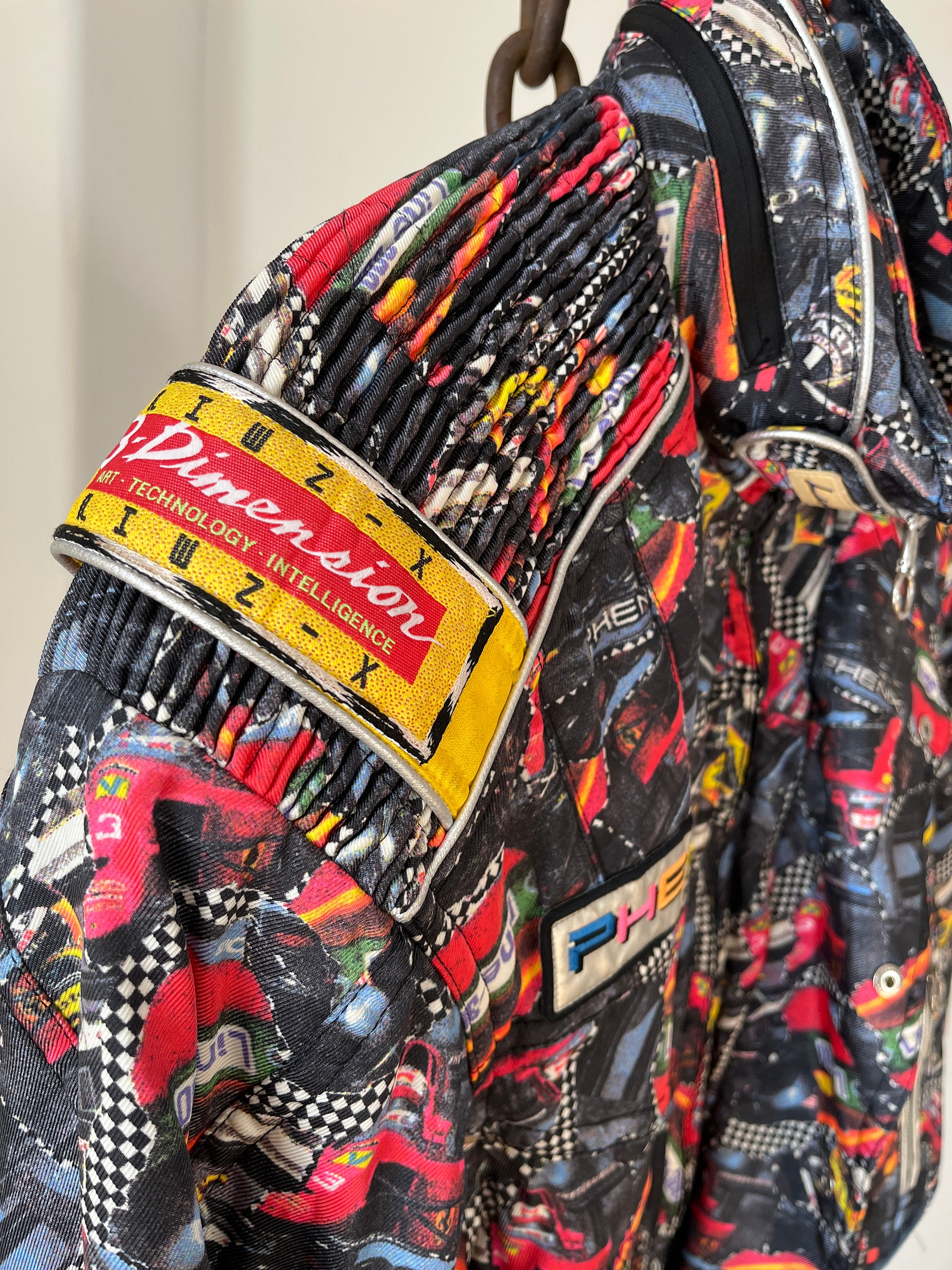 Phenix Ski Allover Printed Outdoor Ski Nylon Jacket - Etsy