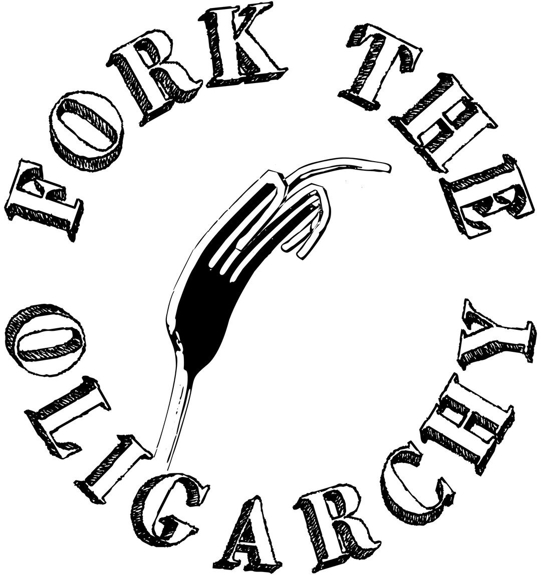 Fork the Oligarchy Digital Download - Etsy