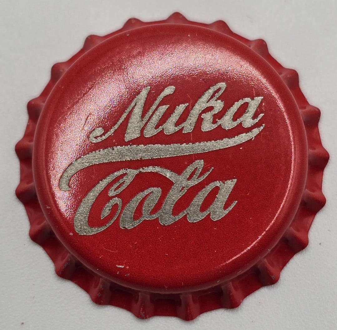 Laser Engraved Nuka Cola Caps - Set of 10 - Etsy