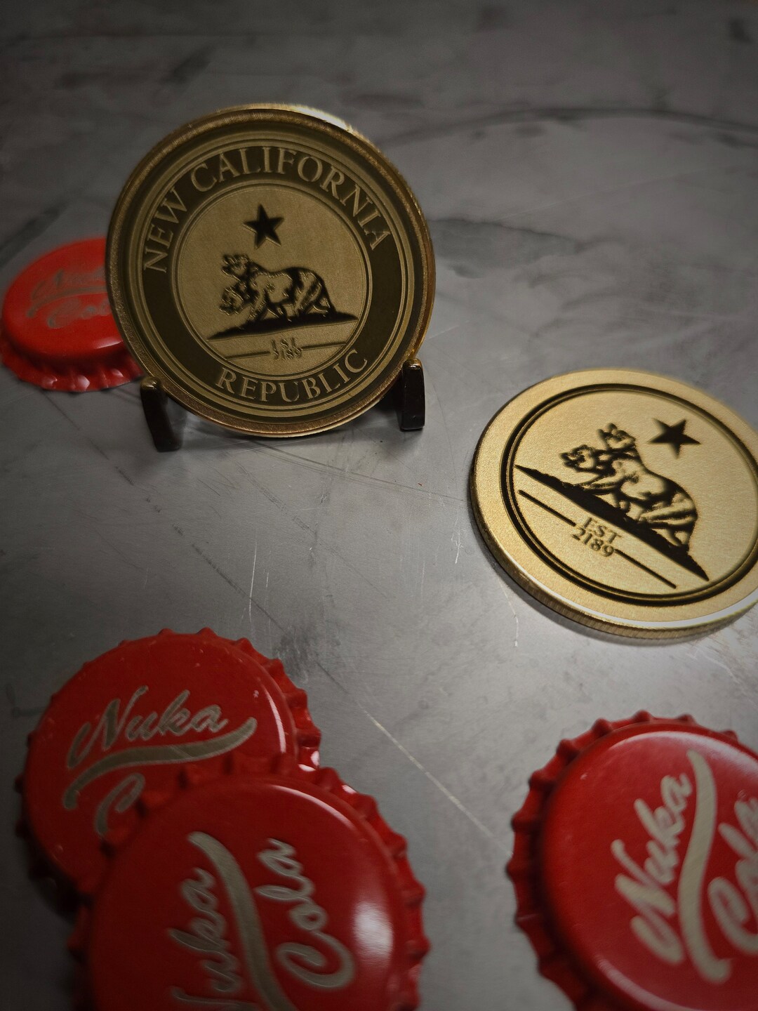 New California Republic Coin - Etsy