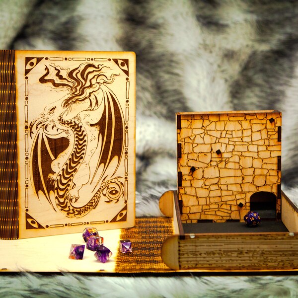 Dragon Fire Book Nook - Etsy