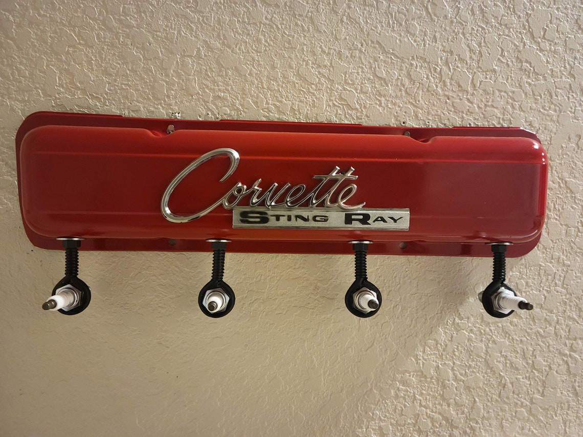 Chevy Corvette Valve Cover Rack Man Cave - Etsy
