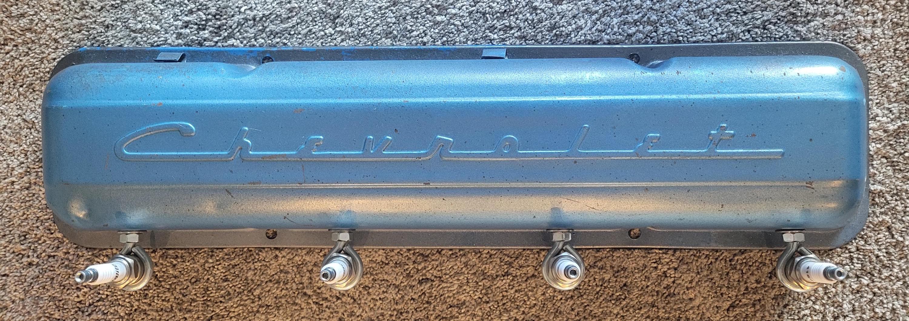 Reused Vintage Chevrolet Script Valve Cover Rack Man Cave - Etsy