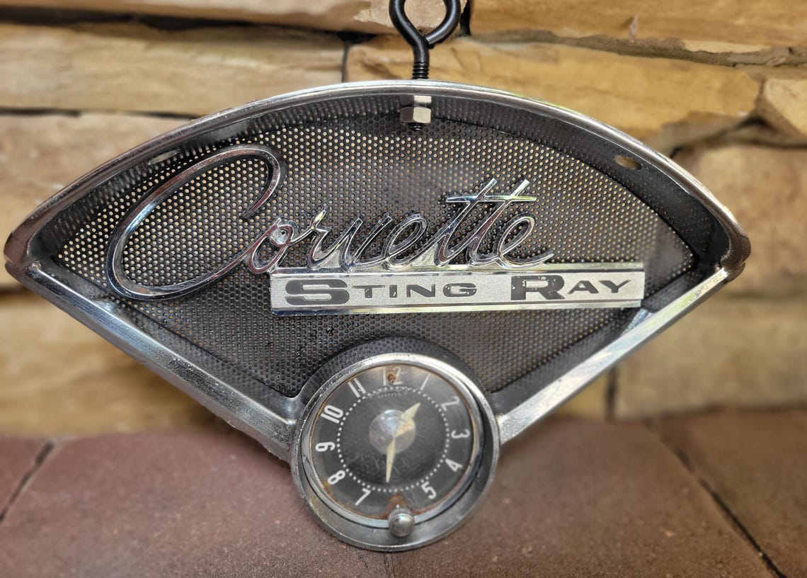 Repurposed Corvette Wall Decor 1950s - Etsy