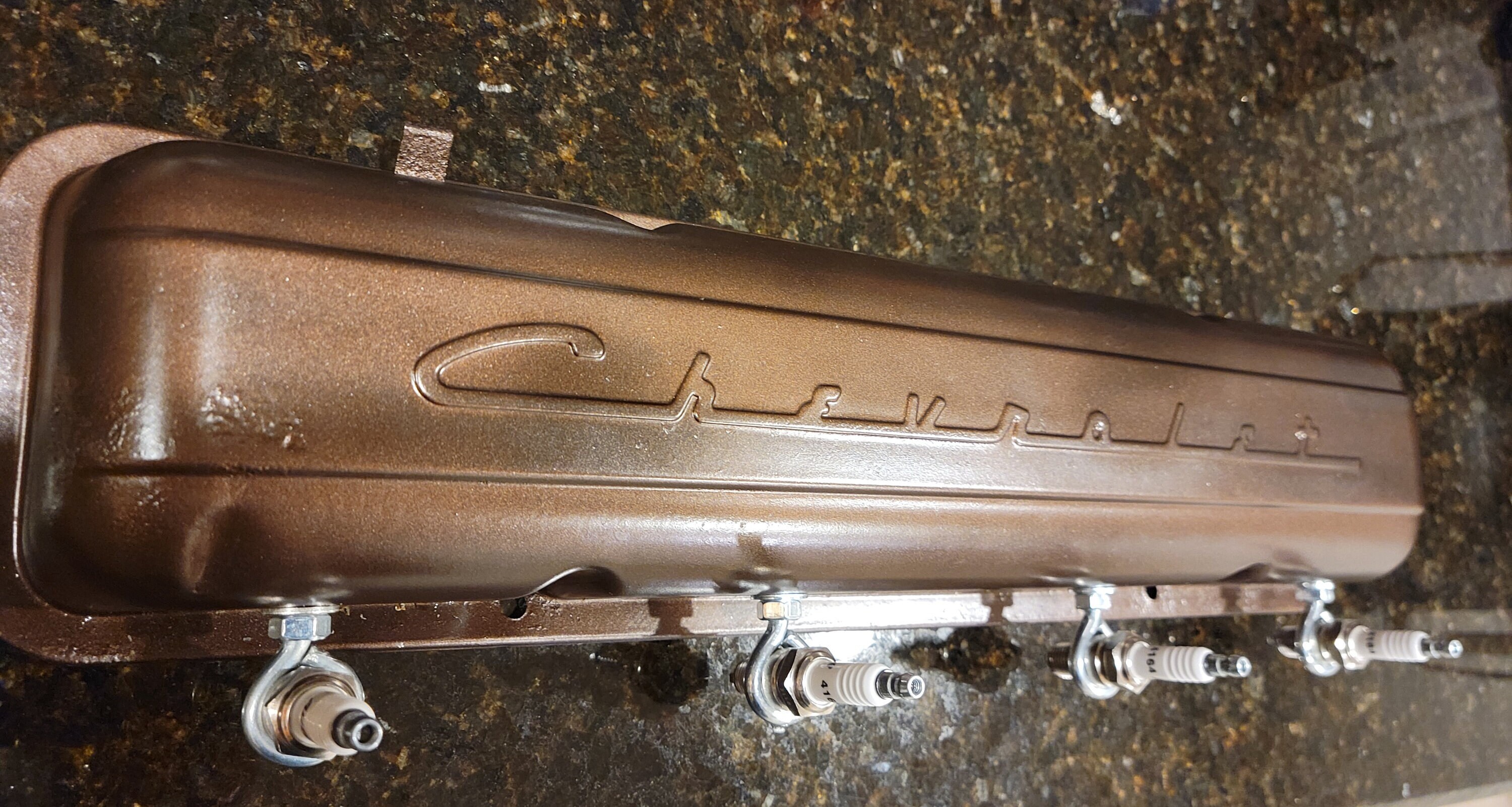 Reused Old School Rustic Chevy Script Valve Cover Man Cave Rack - Etsy