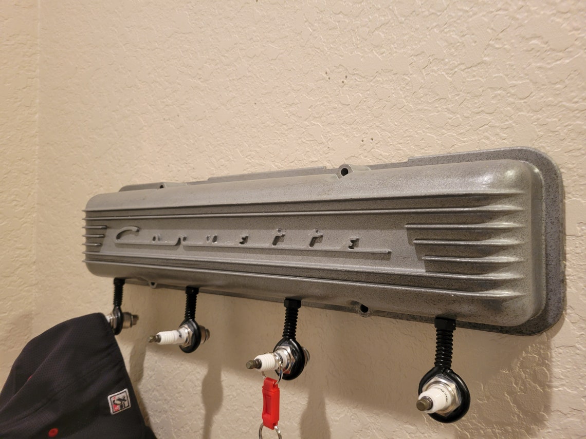 Vintage Corvette Script Valve Cover Rack Man Cave | Etsy
