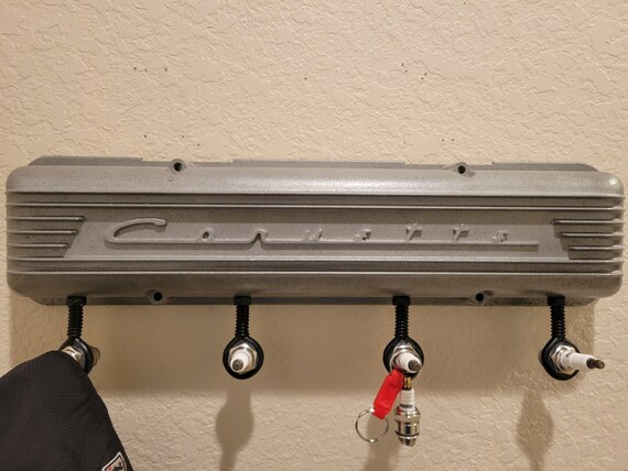 Vintage Corvette Script Valve Cover Rack Man Cave | Etsy