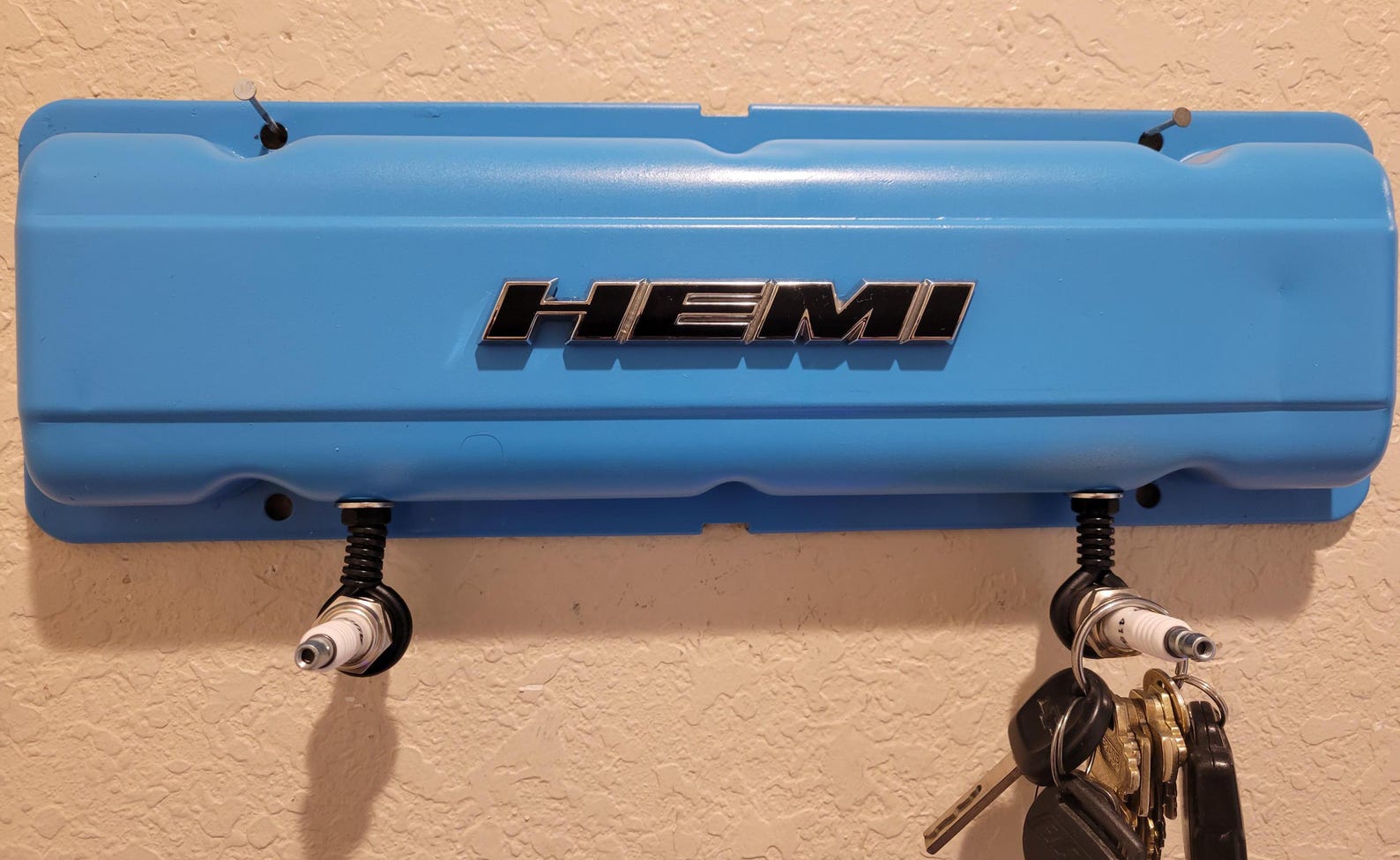 Repurposed Hemi Valve Cover Spark Plug Rack Man Cave - Etsy