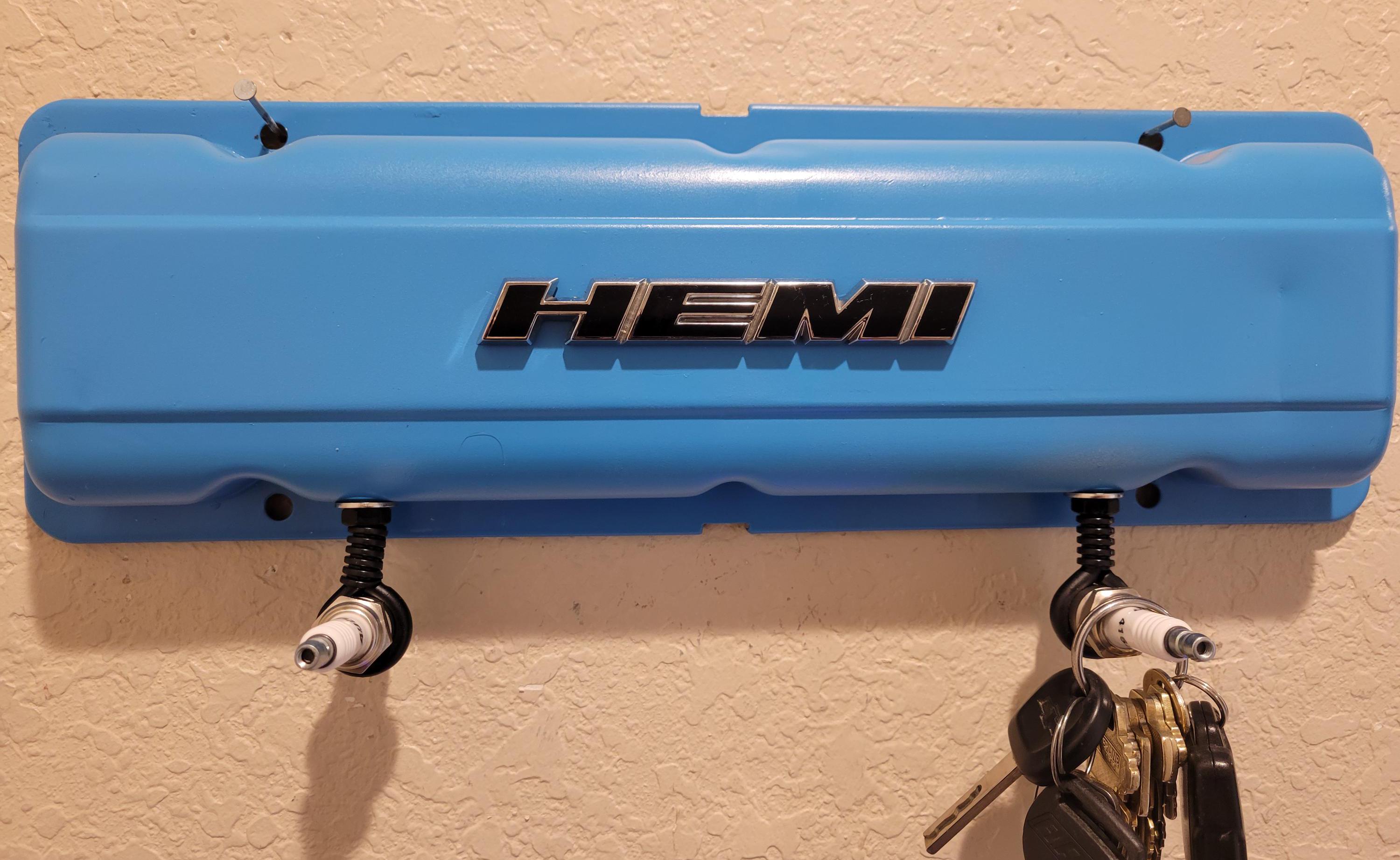 Repurposed Hemi Valve Cover Spark Plug Rack Man Cave - Etsy