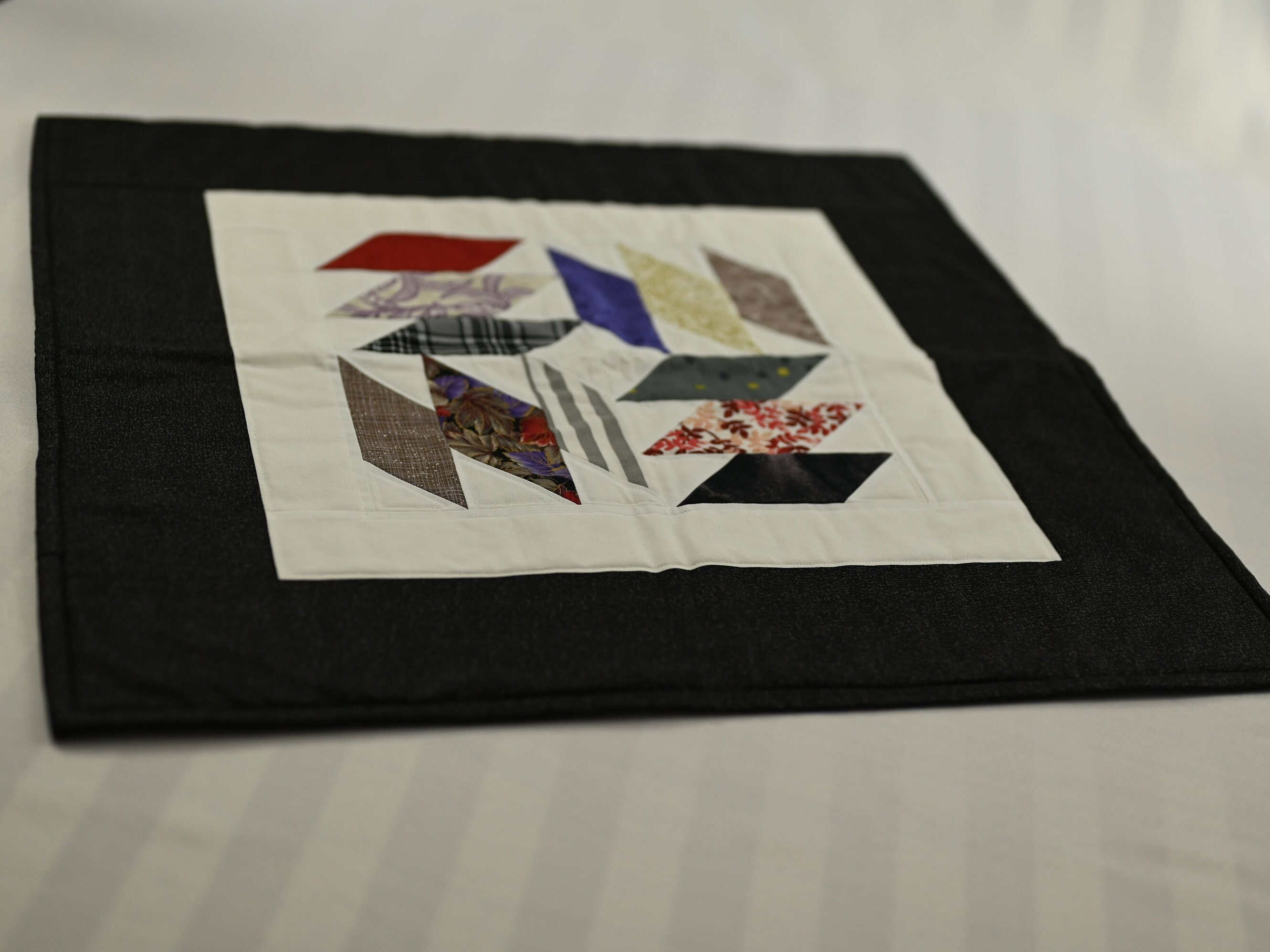 Table Topper. Square Topper. Home Decor. Table Decor. Fabric, Quilted ...