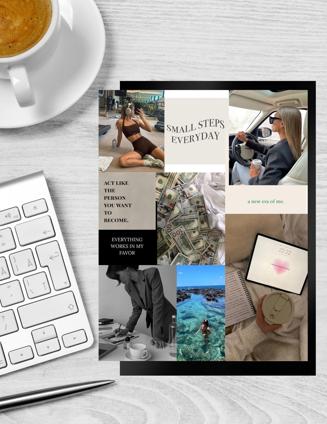 2024 Vision Board Printable's 27 Pages 250 Images Quotes Affirmations ...