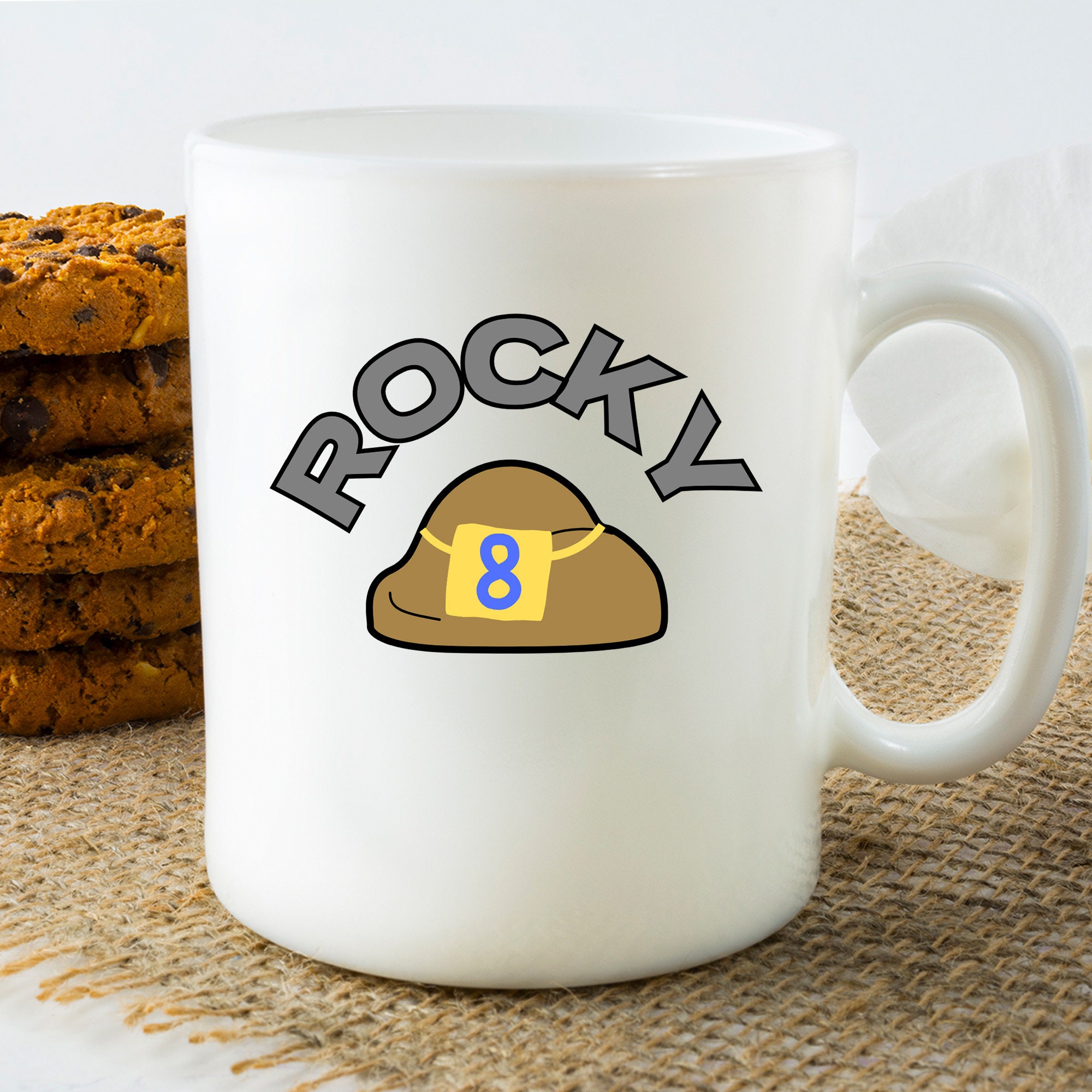 Rocky 8 SVG, Spongebob Cricut, Fun Svg, Cricut Cut File, Download - Etsy