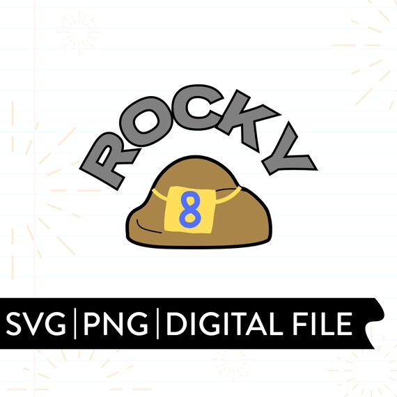 Rocky 8 SVG Spongebob Cricut Fun Svg Cricut Cut File - Etsy Singapore