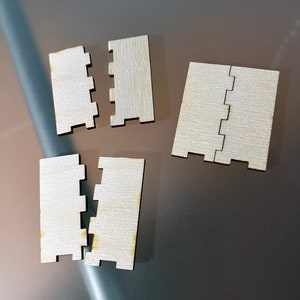 Kerf Test Cut File for Laser Cutters Glowforge - Etsy