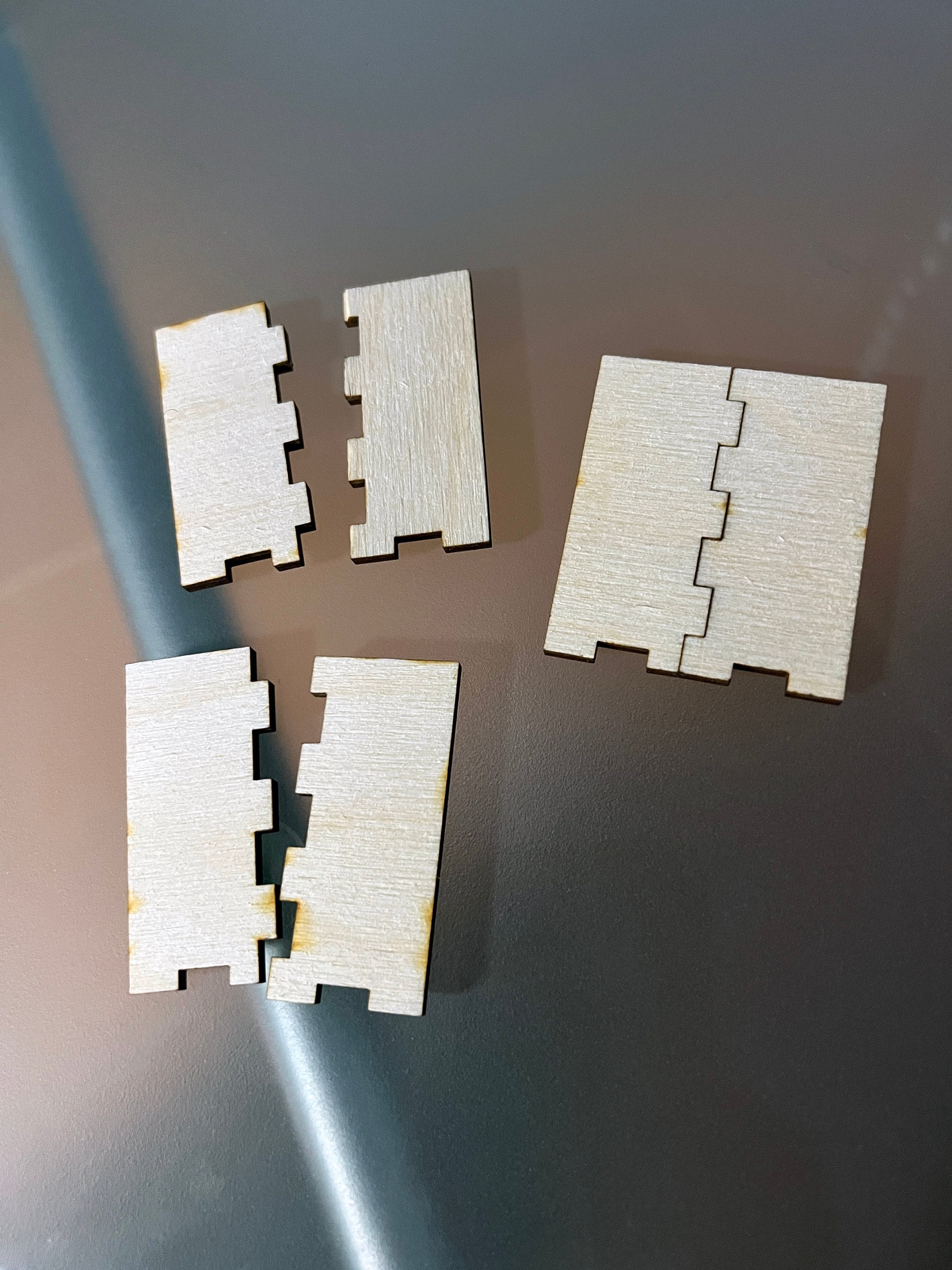 Kerf Test Cut File for Laser Cutters Glowforge - Etsy