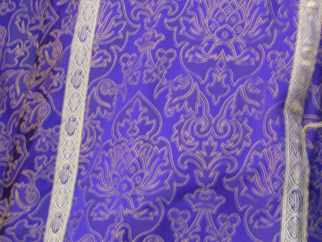 Beautiful Purple Cope Altar Vestment - Etsy