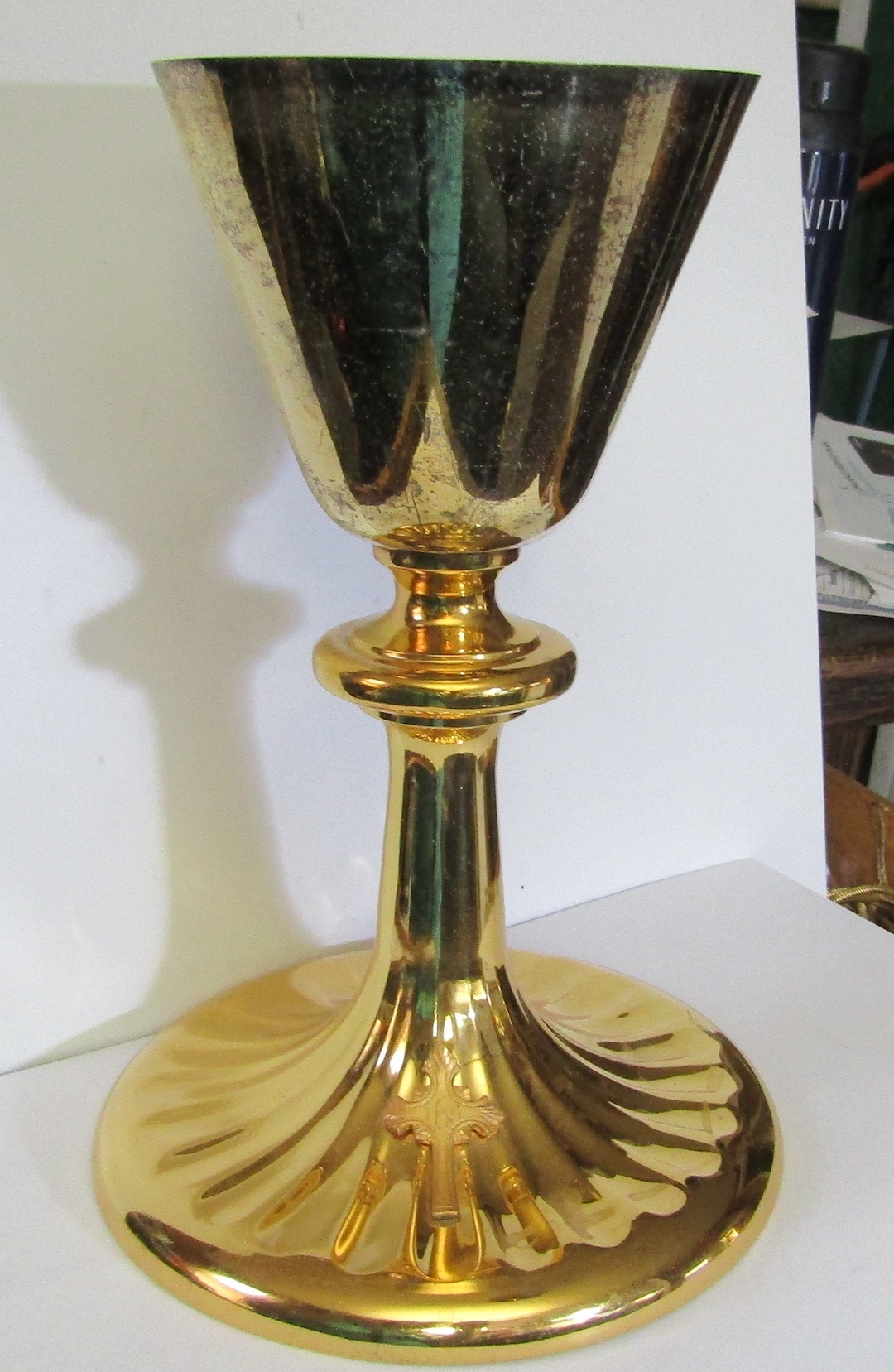 Traditional Gold Plate Altar Chalice With Sterling Cup - Etsy