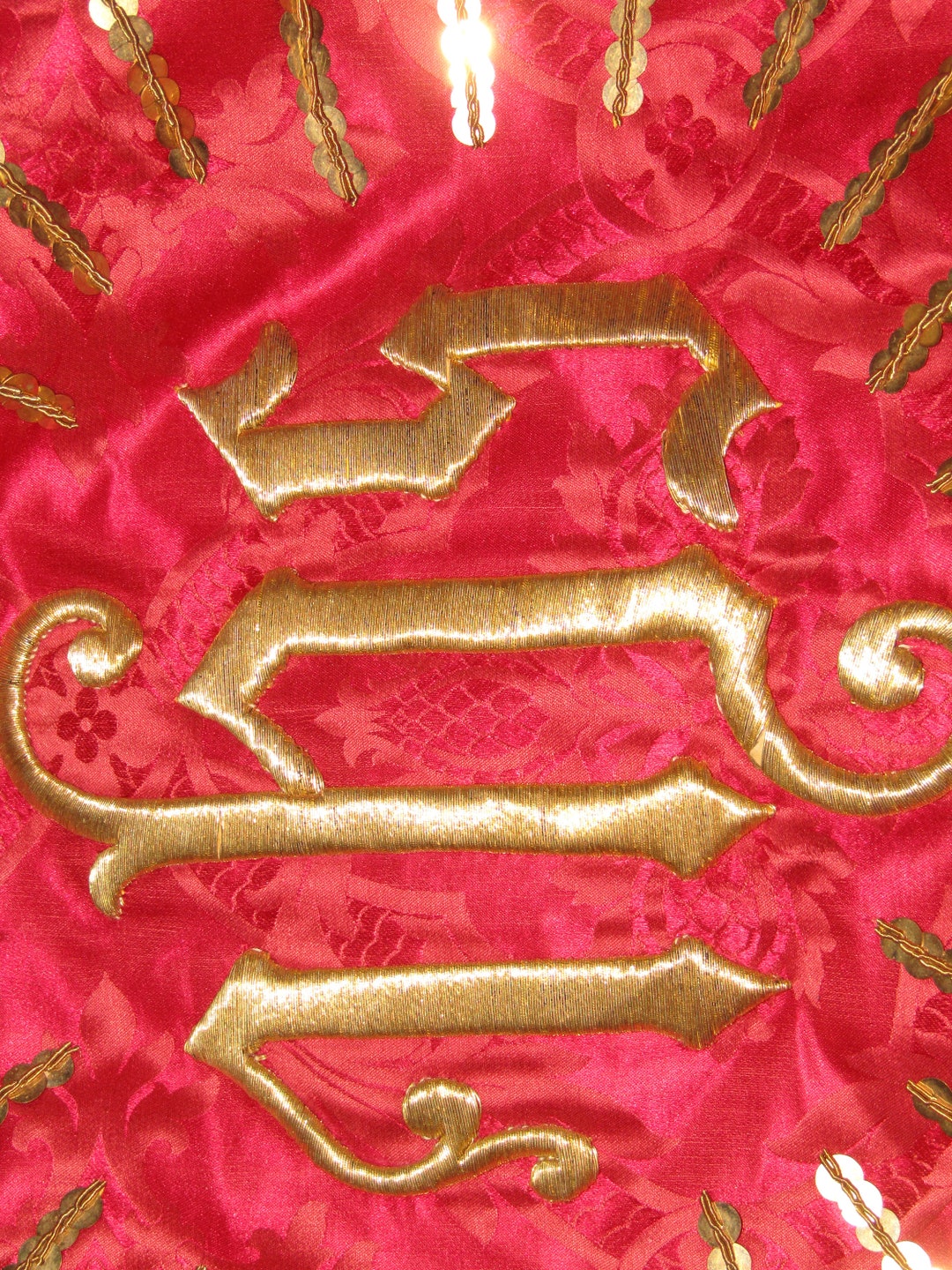 Elegant Red Altar Cope Sacramental Vestment - Etsy