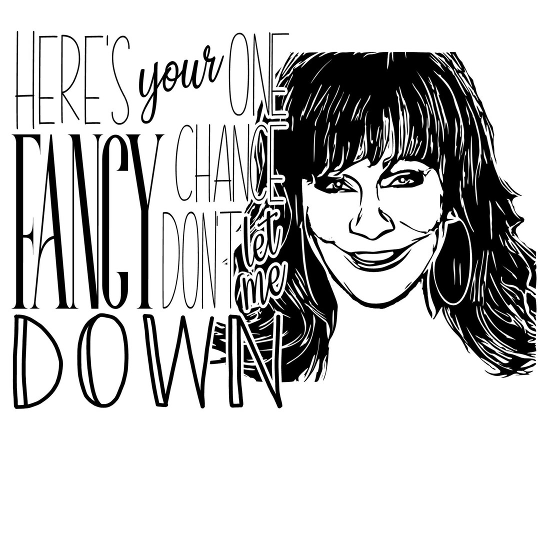 Reba Fancy Lyrics Sublimation Svg Png (Download Now) - Etsy