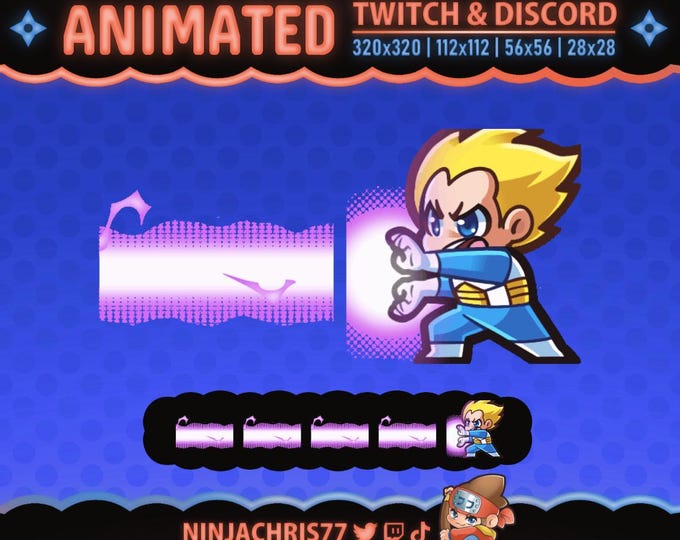 Galick Gun | Animated Combo Emotes for Twitch & Discord - Etsy