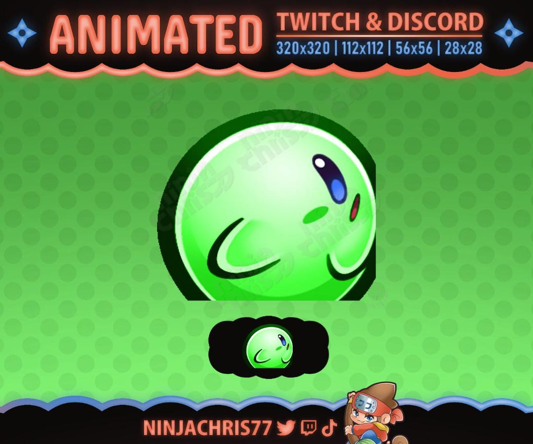 Green Kirby Modcheck | Animated Emote for Twitch & Discord - Etsy