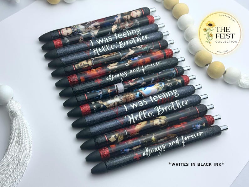Vampire Diaries Glitter Pen: Mystic Falls TVD Inkjoy Gel Pen - Etsy