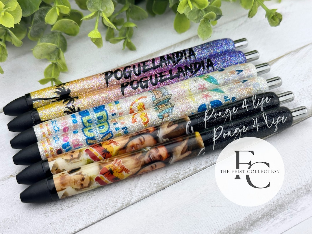 Outerbanks Glitter Pen, OBX, P4L, Pouge for Life, Inkjoy Glitter Gel ...