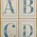 Delft Blue Monogram Letter B - Hand Finished With Gold and Silver ...