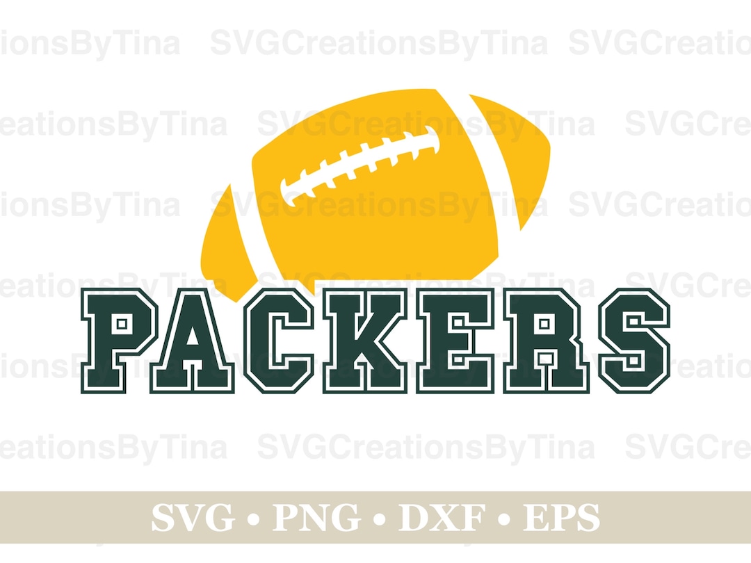 Packers Football SVG Png Dxf Eps, Football Shirt Design SVG, Sports Svg ...