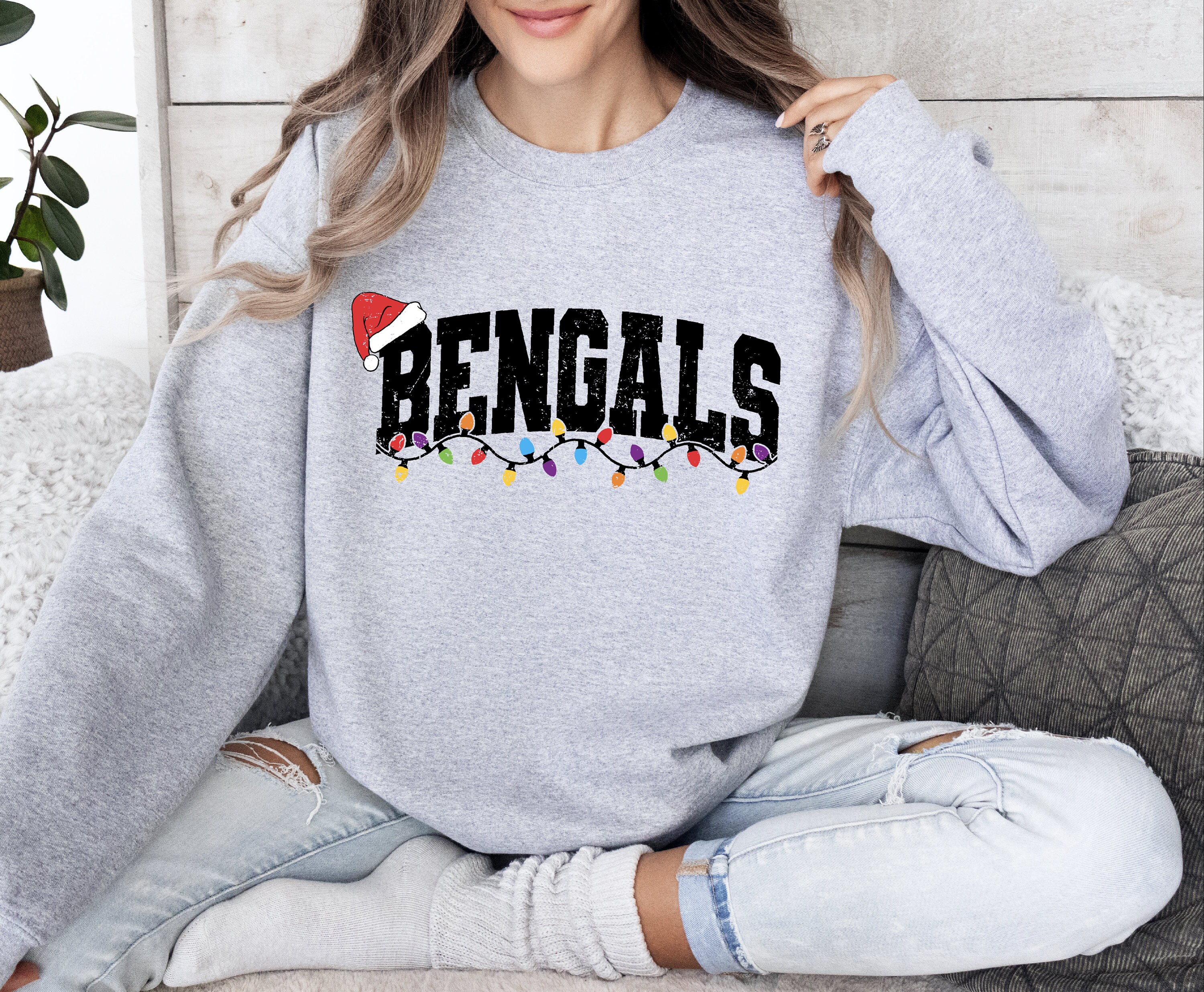 Bengals Christmas Mascot Png Sublimation File, School Mascot, Team ...
