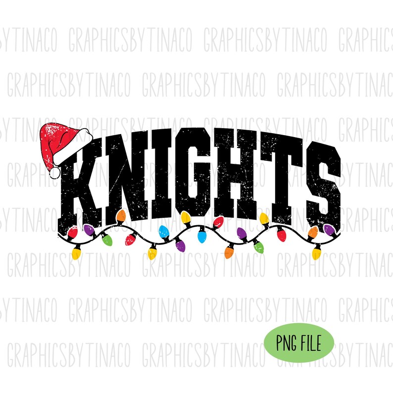 Knights Christmas Mascot Png Sublimation File, School Mascot, Team ...