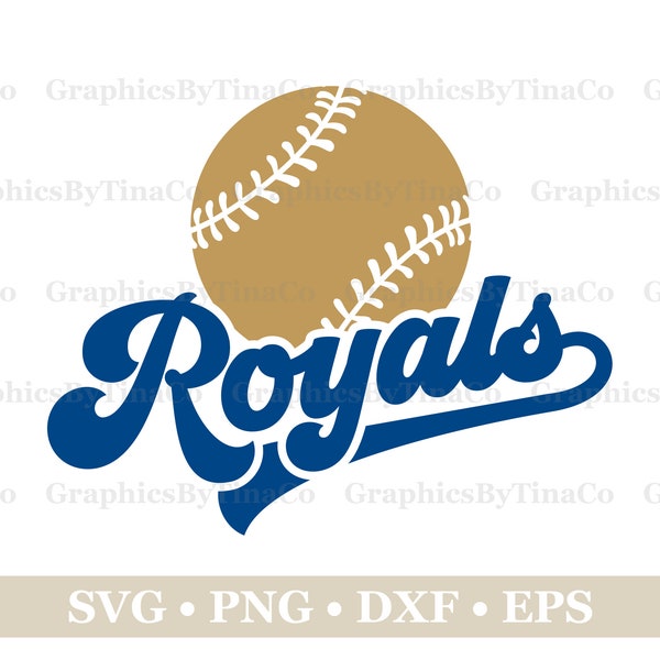 Royals Baseball - Etsy