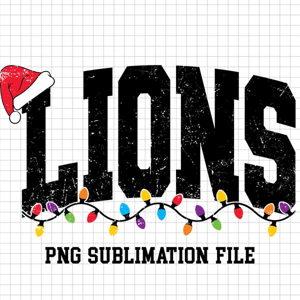 Detroit Lions Font - Etsy