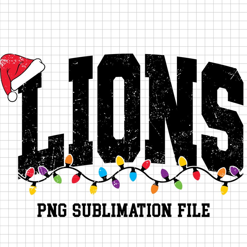 Detroit Lions Font - Etsy