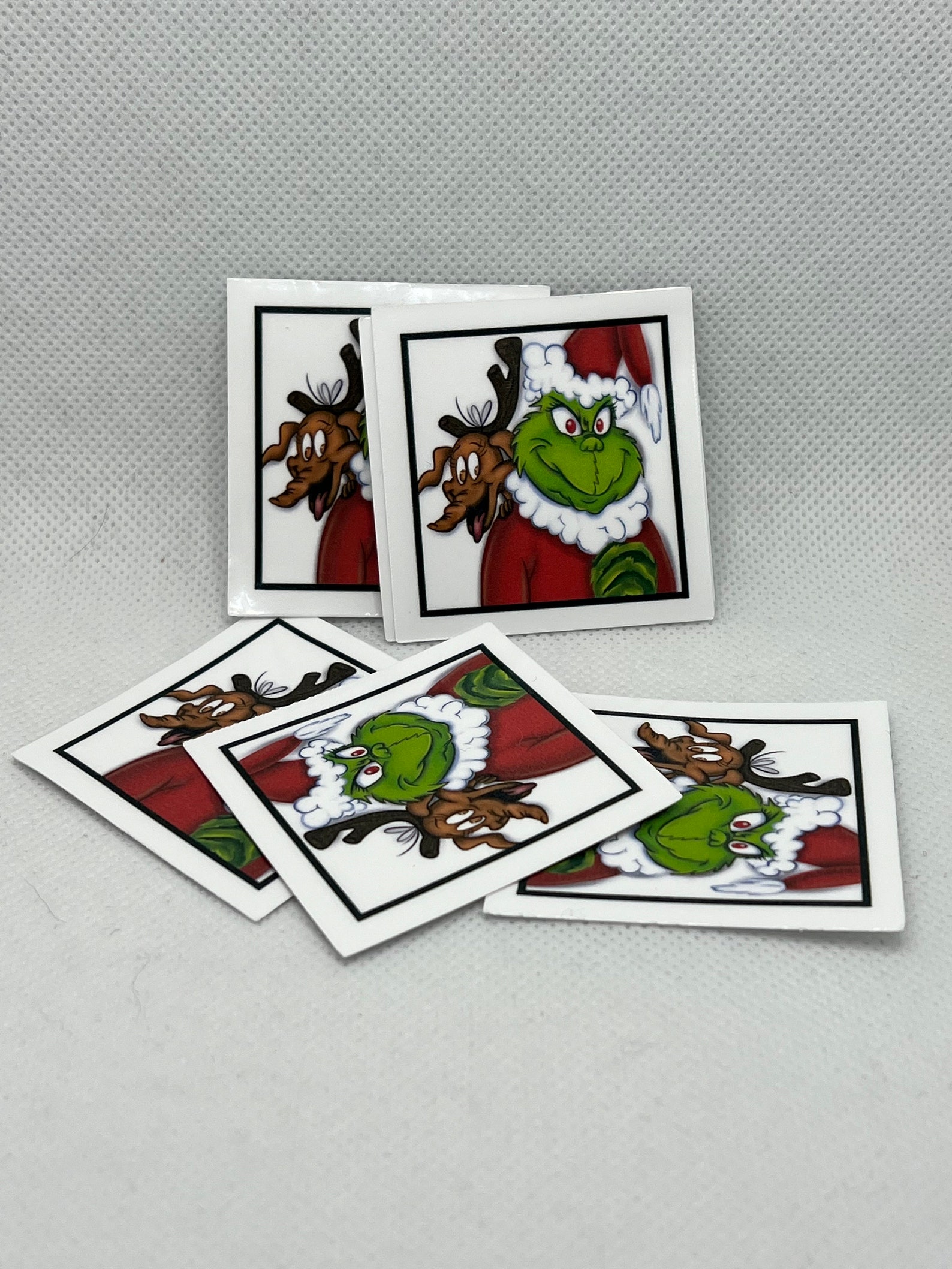 Grinch Sticker, Grinch and Max, Grinch, Christmas Sticker, Christmas ...