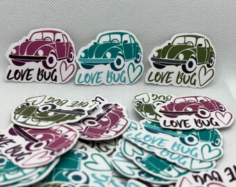 Love Bug Stickers - Etsy