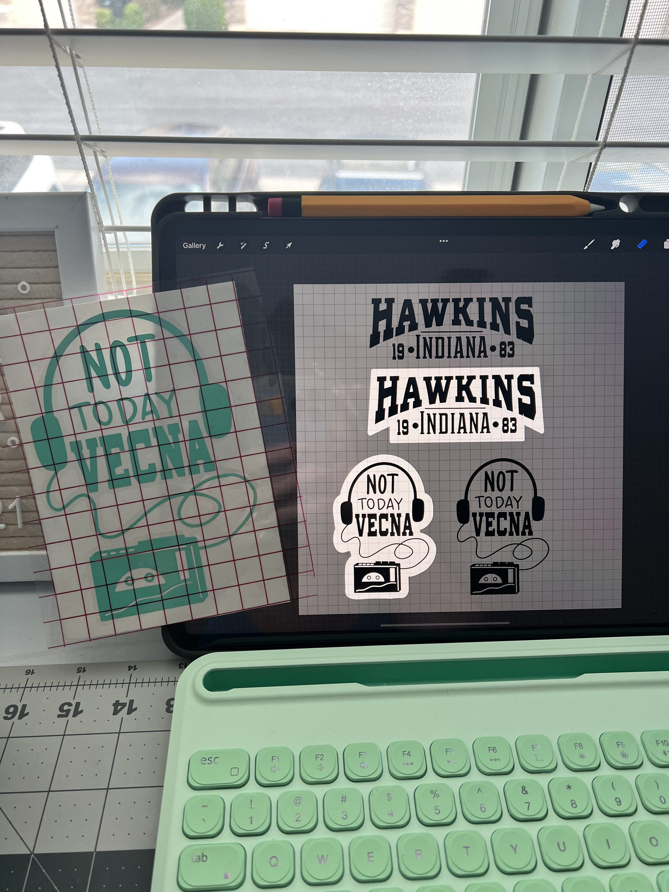 Stranger Things Themed Car Decals, Stranger Things Car Decals, Tv Show ...