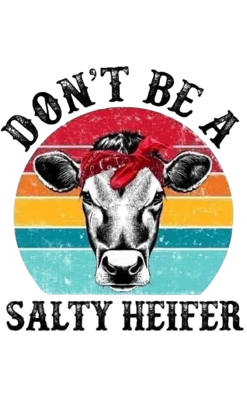 Salty Heifer - Etsy