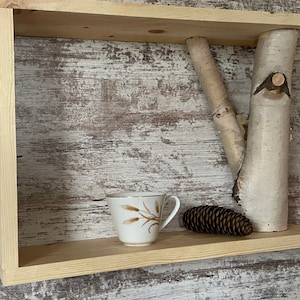 Log Shelves - Etsy
