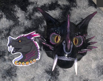 Fursuit Premade Dinomask - Etsy