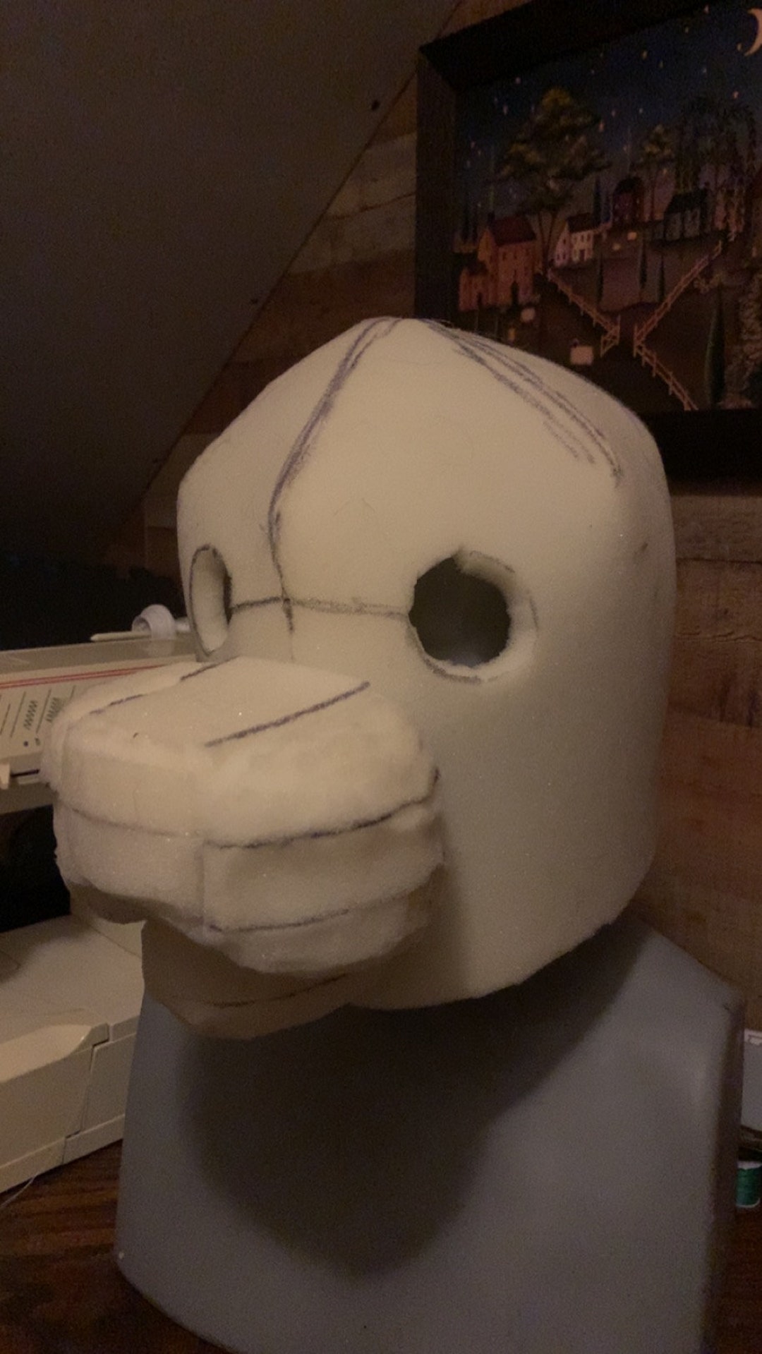 Lavafox Skunk Inspired Fursuit Base - Etsy