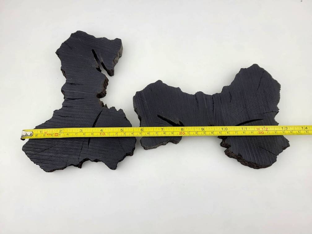 Irish Bog Oak Wood Slab Irregular Shape Bog Oak Wood Slice - Etsy