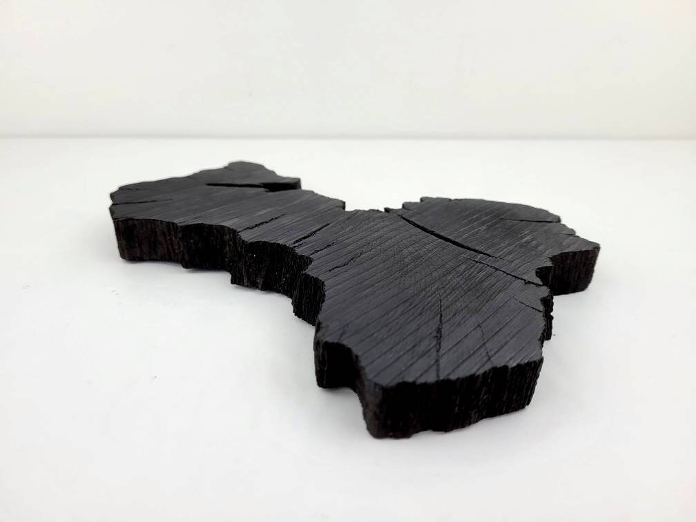 Irish Bog Oak Wood Slab Irregular Shape Bog Oak Wood Slice - Etsy