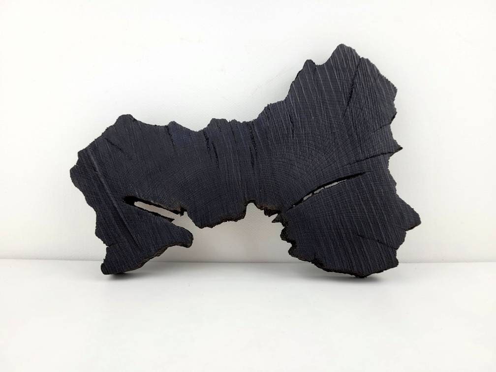 Irish Bog Oak Wood Slab Irregular Shape Bog Oak Wood Slice - Etsy